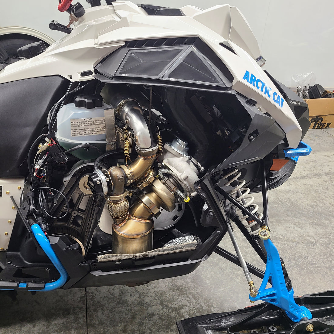 Arctic Cat Catalyst 600 Turbo Kit – Silber Turbos