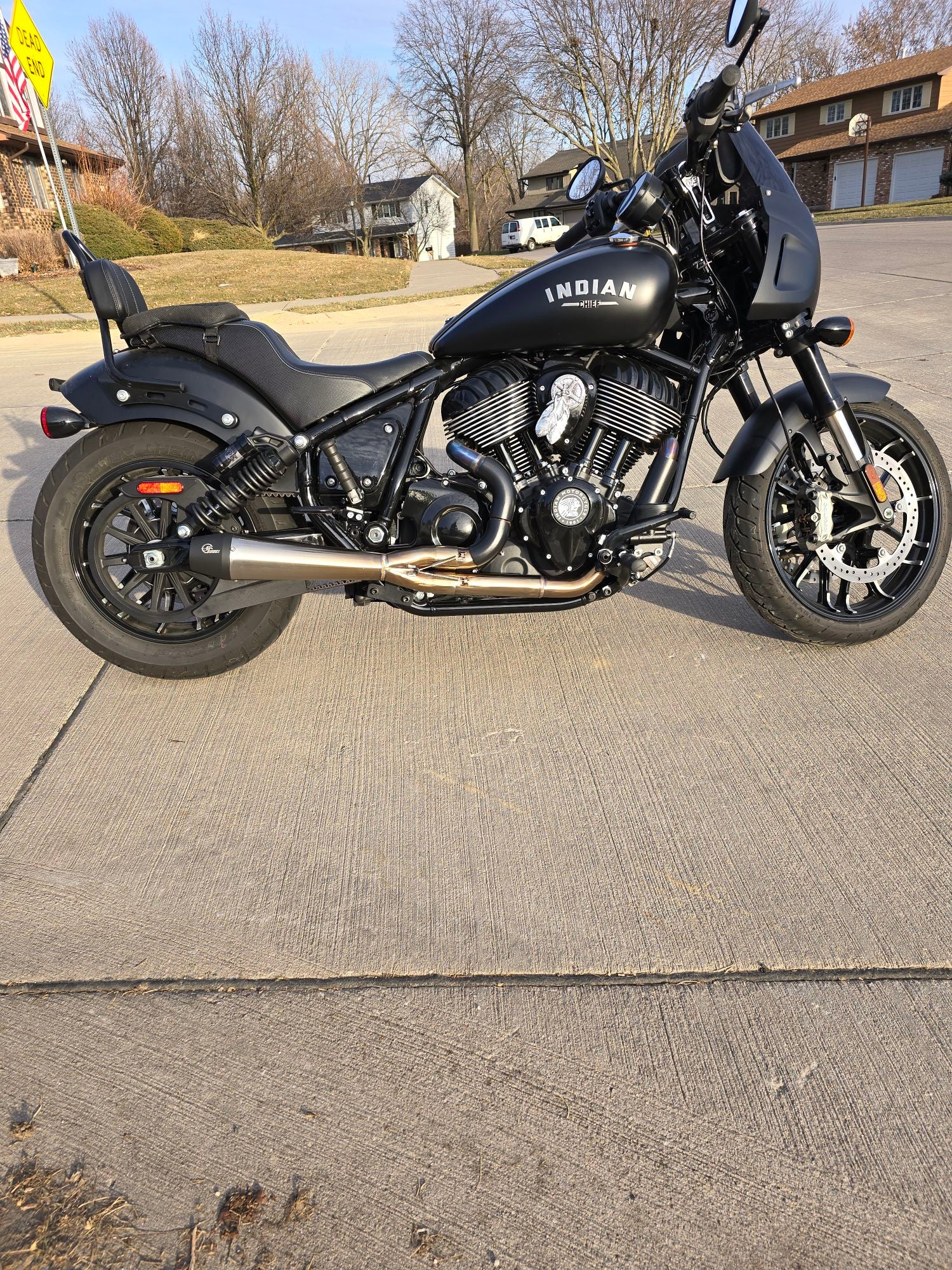 Indian Chief 2:1 Exhaust System – Silber Turbos