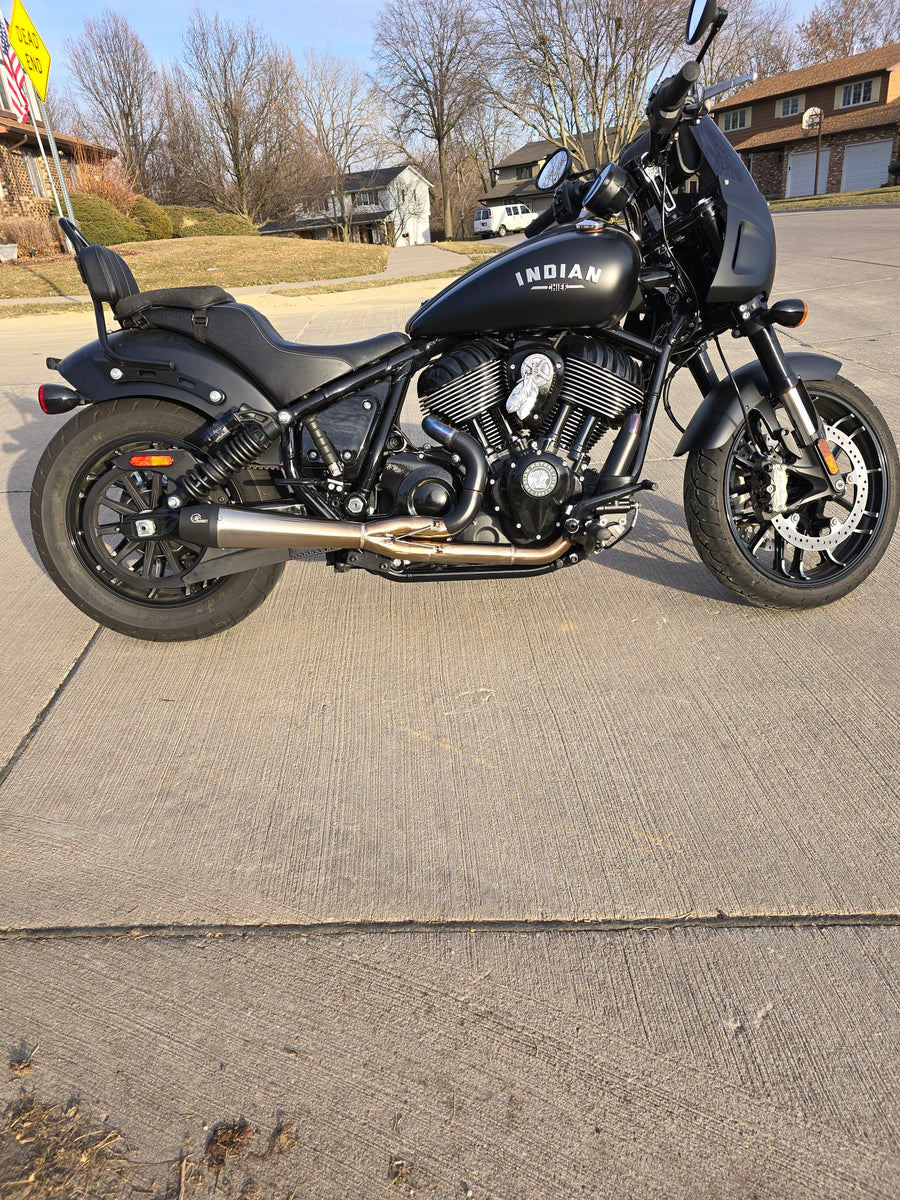 Indian Chief 2:1 Exhaust System – Silber Turbos