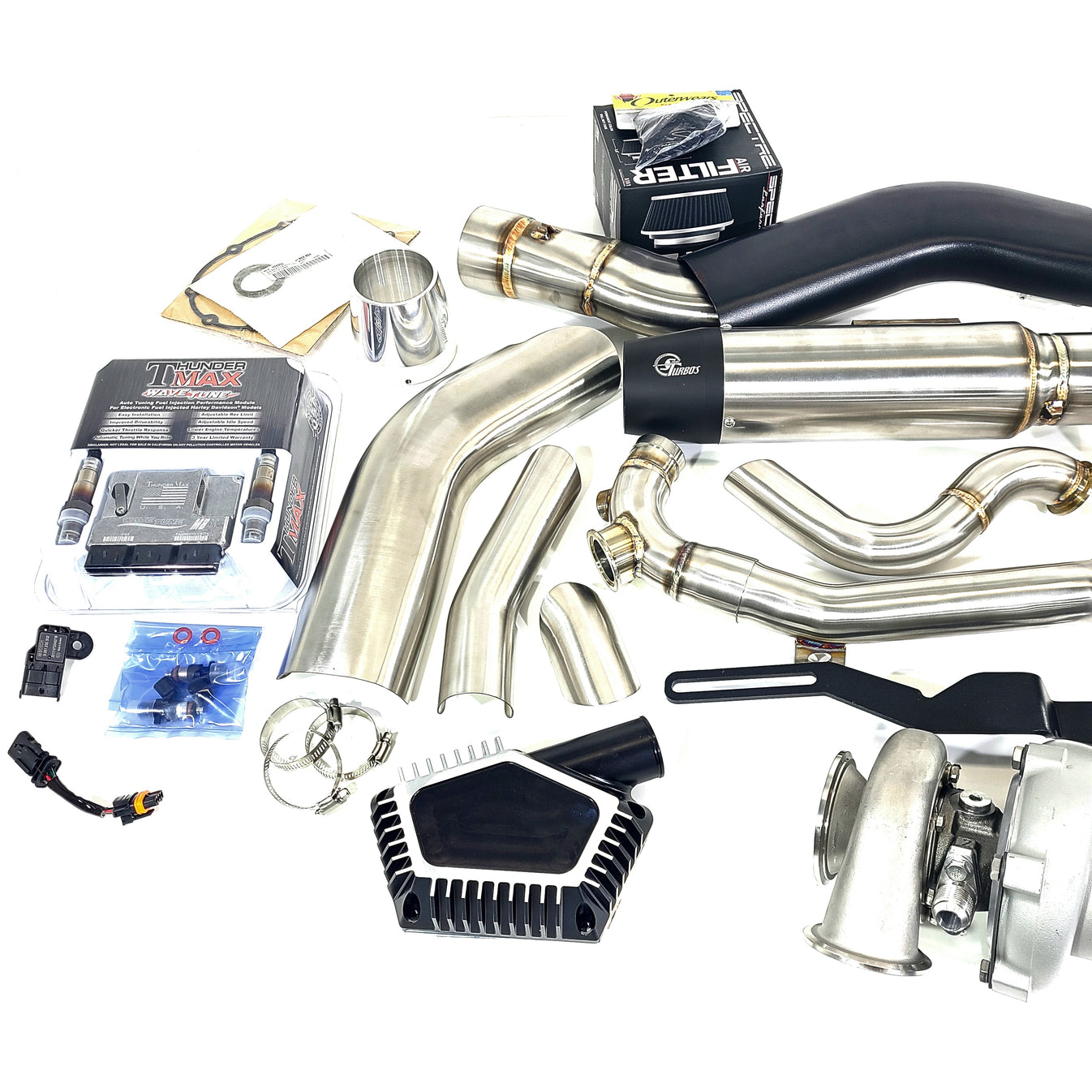 Harley Davidson M8 Turbo Kit Road Glide Street Glide Touring Models Ba ...
