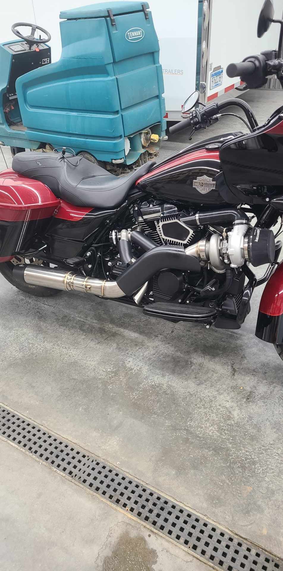 Harley Davidson M8 Turbo Kit Road Glide Street Glide Touring Models Ba ...