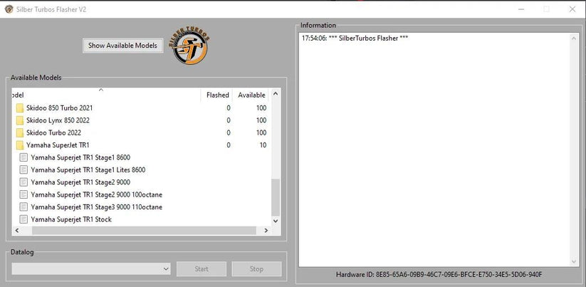 Yamaha TR1 1050 SuperJet ECU Reflash Performance mapping – Silber Turbos